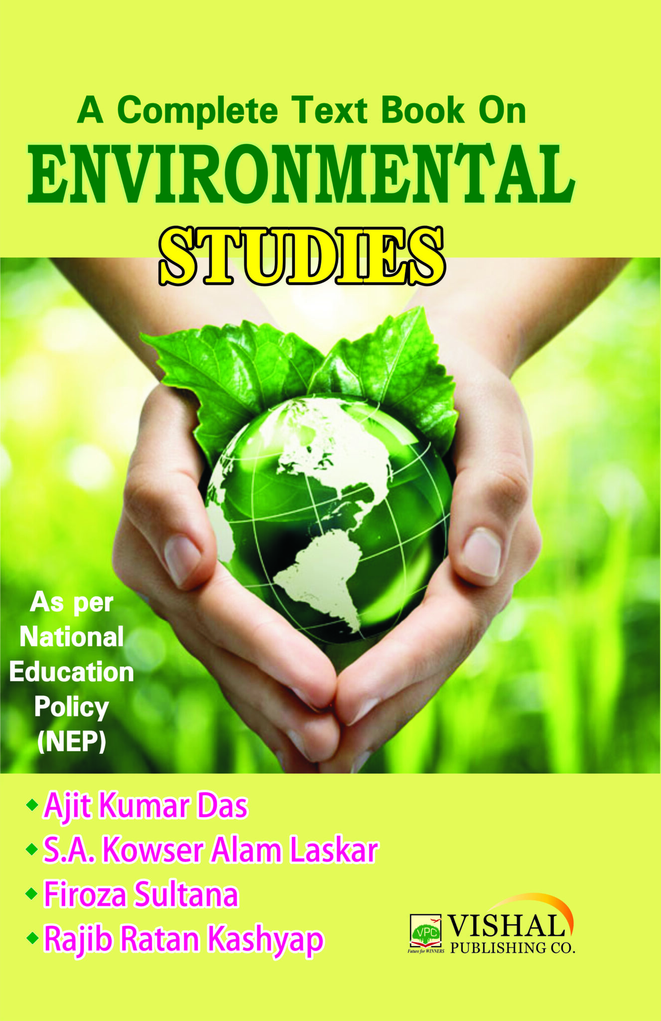 A Complete Text Book On ENVIRONMENTAL STUDIES – VISHAL PUBLISHING CO.